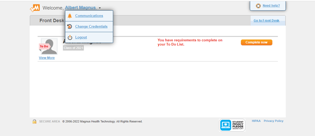 Updating Parent and Faculty Magnus Credentials for the Magnus Health ...