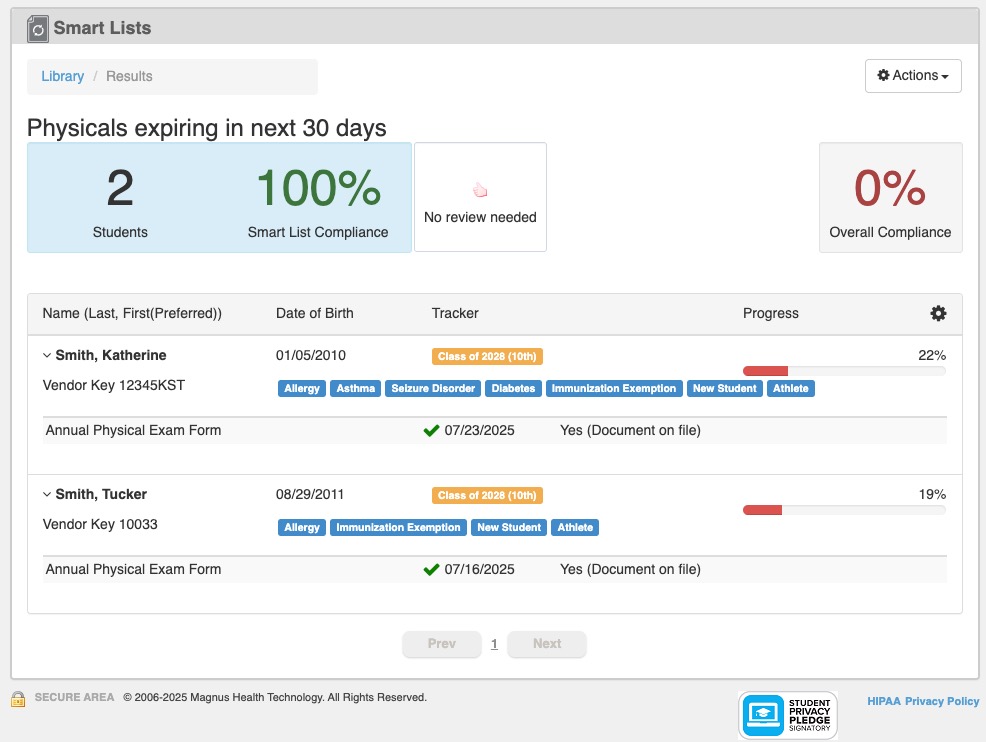 Creating Smart Lists